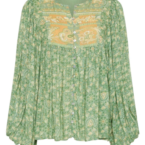 Spell | Tops | Spell Madame Peacock Blouse | Poshmark